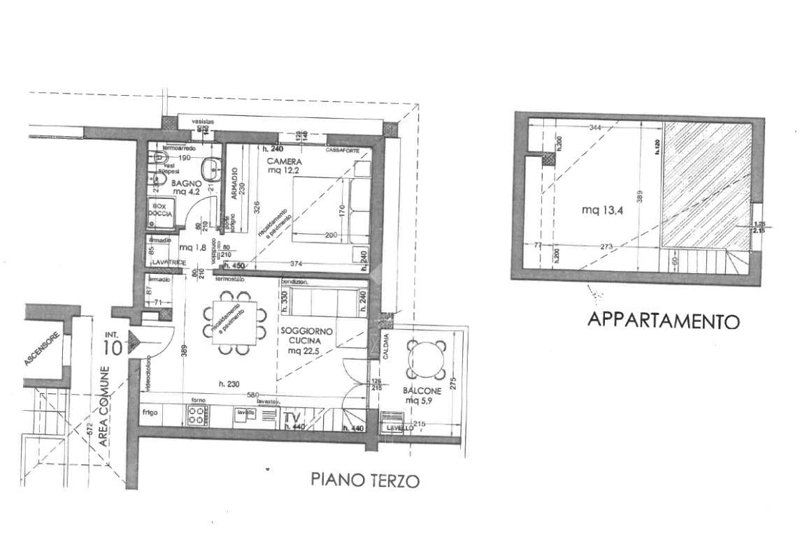 Appartamento in affitto a Cesenatico