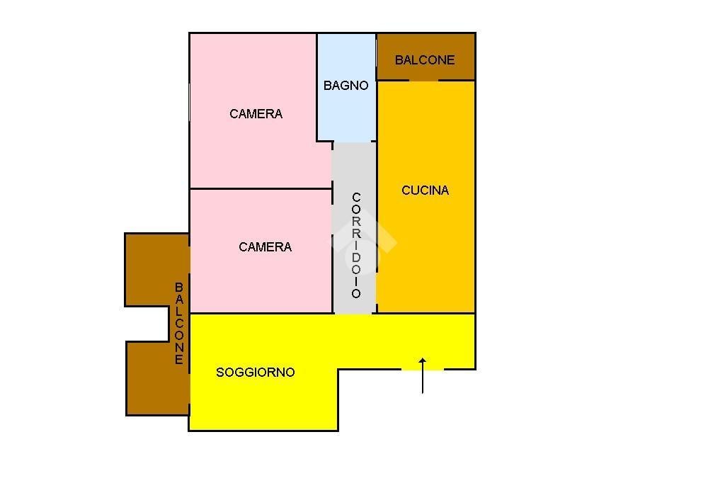Trilocale in Via Giacinto Gigante 26, Casoria