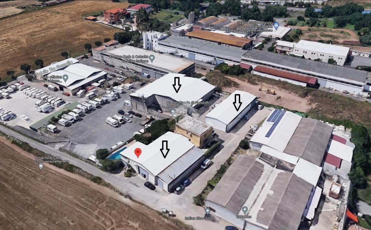 Capannone in vendita a Pomezia