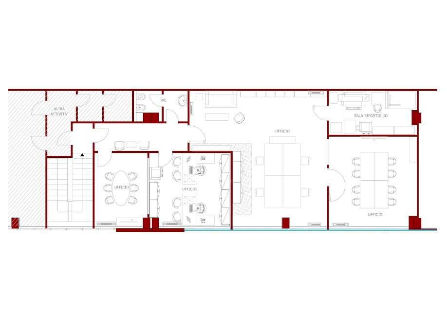 Ufficio in affitto a Osimo