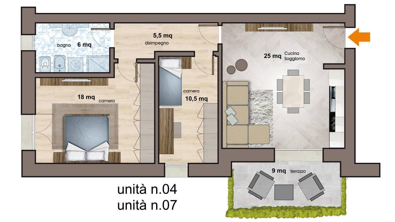 Appartamento in vendita a Treviso