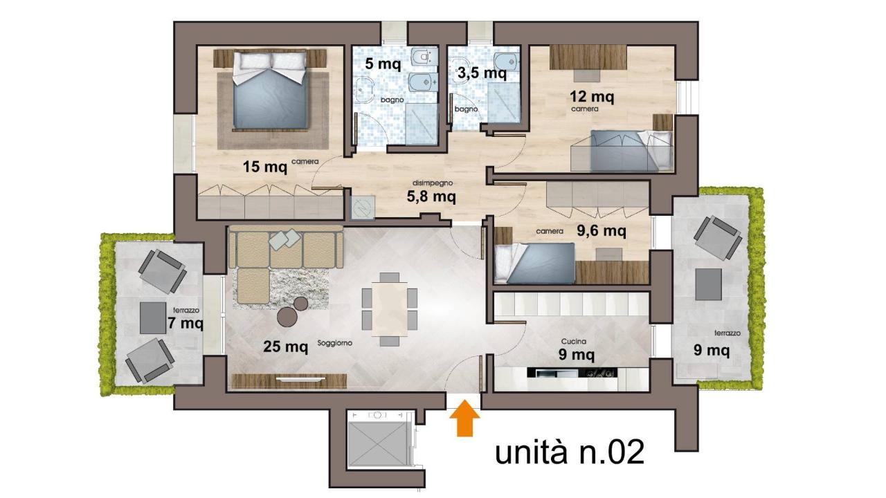 Appartamento in vendita a Treviso