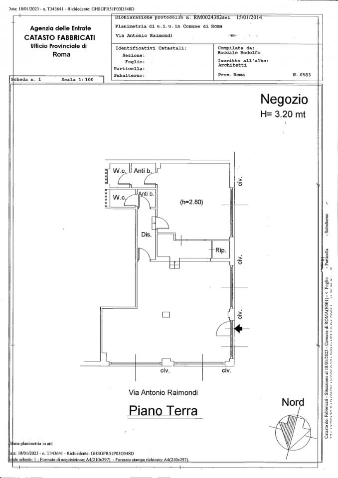 Negozio in vendita a Roma