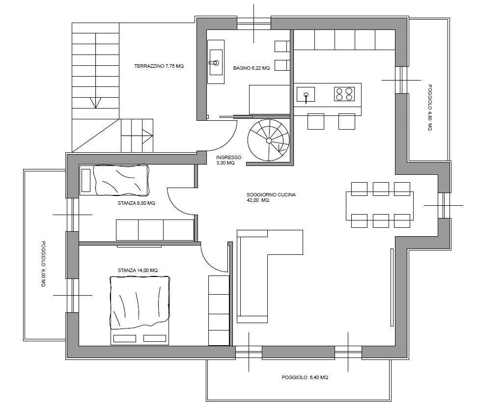 Appartamento in vendita a Garniga
