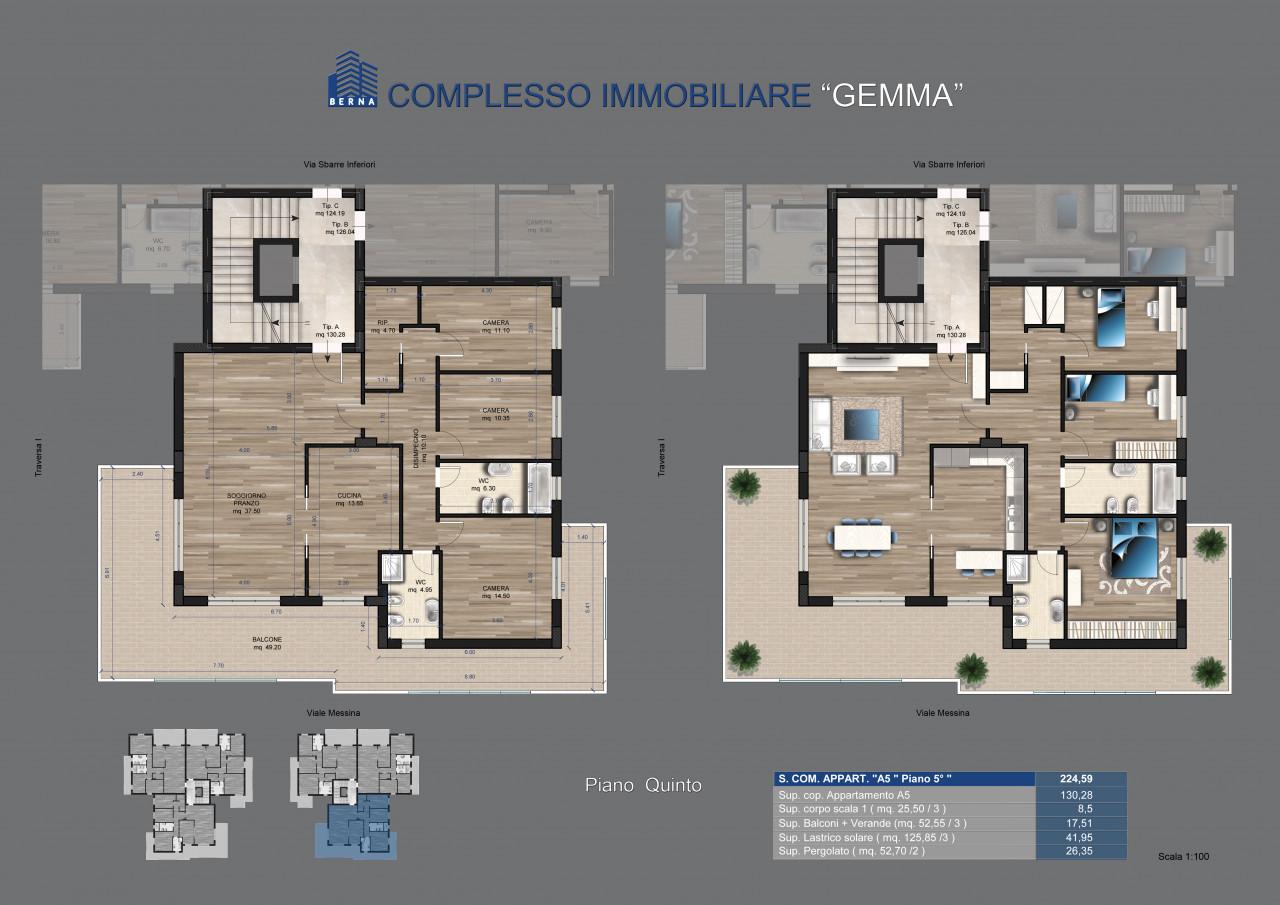 Attico in vendita a Reggio Calabria