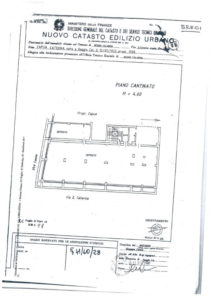 Garage in vendita a Reggio Calabria