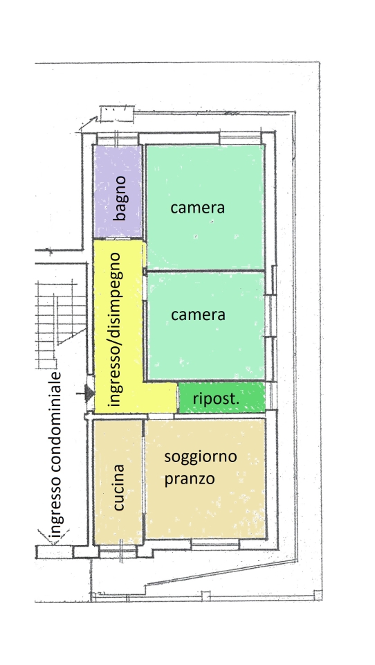 Appartamento in vendita a Cecina