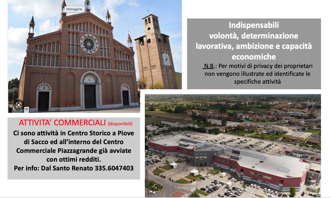 Esercizio commerciale in vendita a Piove Di Sacco