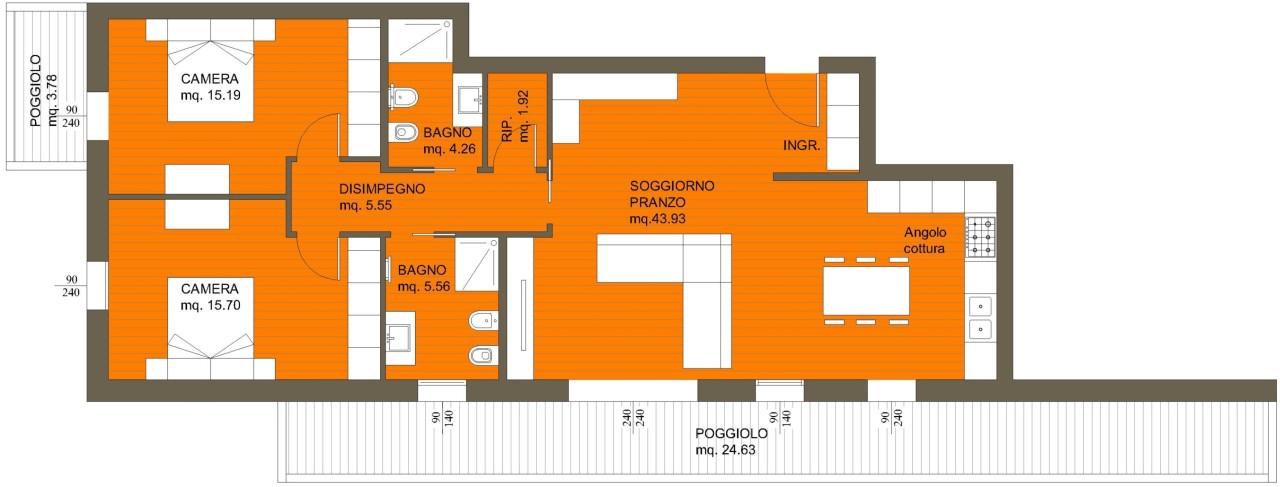 Appartamento in vendita a Padova