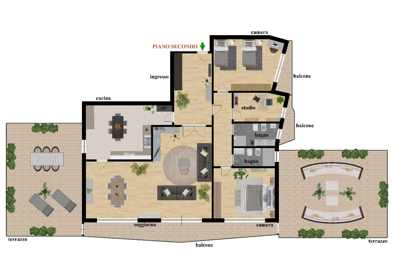 Appartamento in vendita a Erba