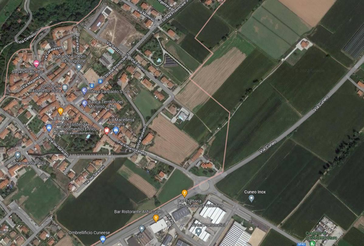 Terreno edificabile in vendita a Castelletto Stura