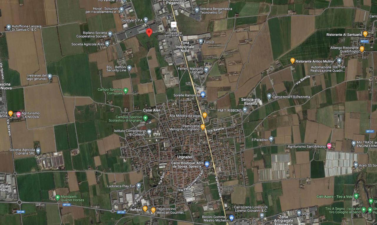 Terreno agricolo in vendita a Urgnano