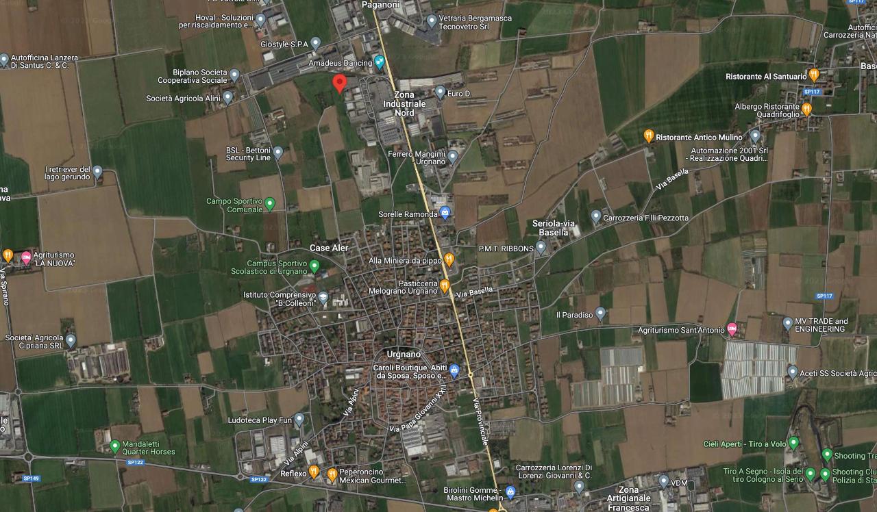 Terreno agricolo in vendita a Urgnano