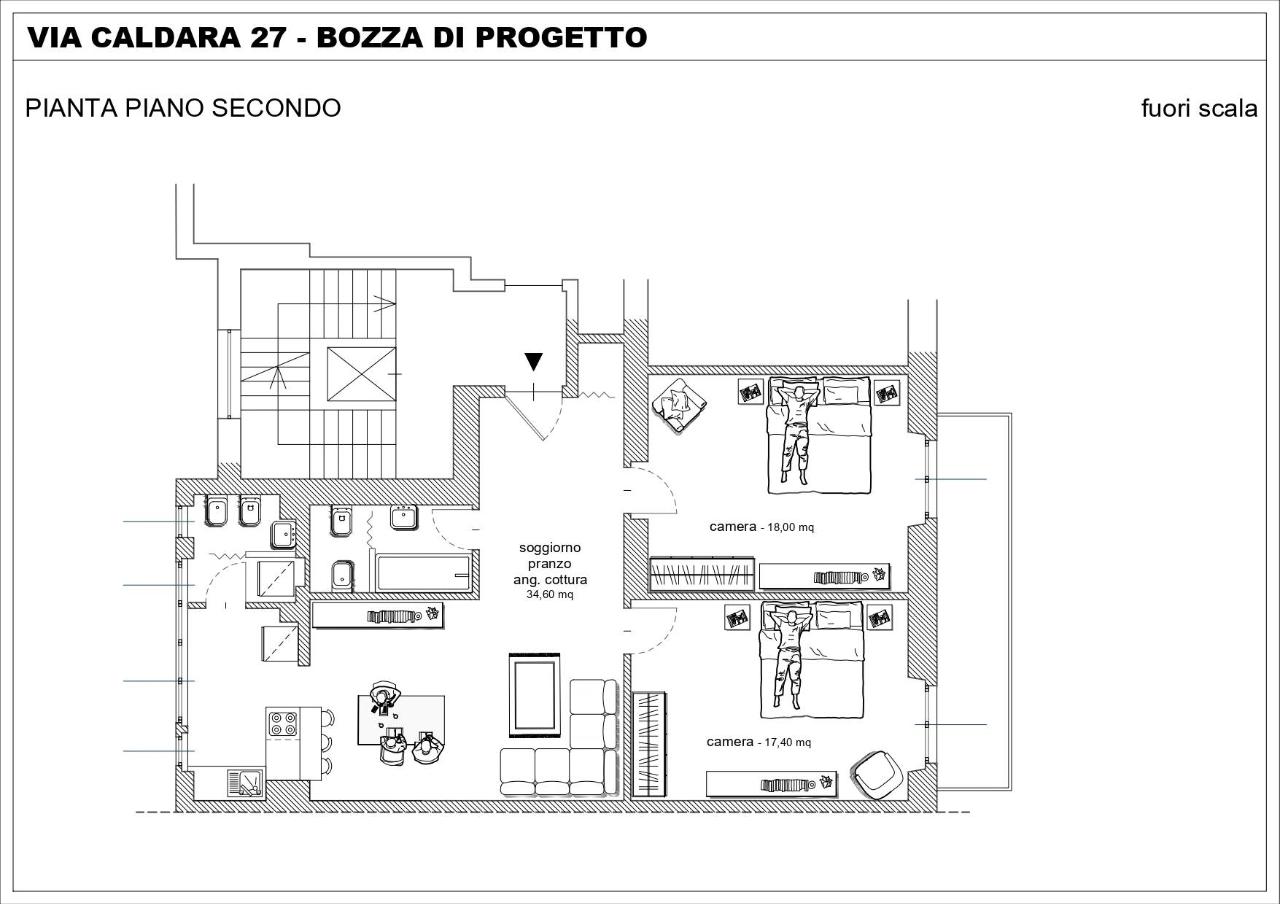 Appartamento in vendita a Milano