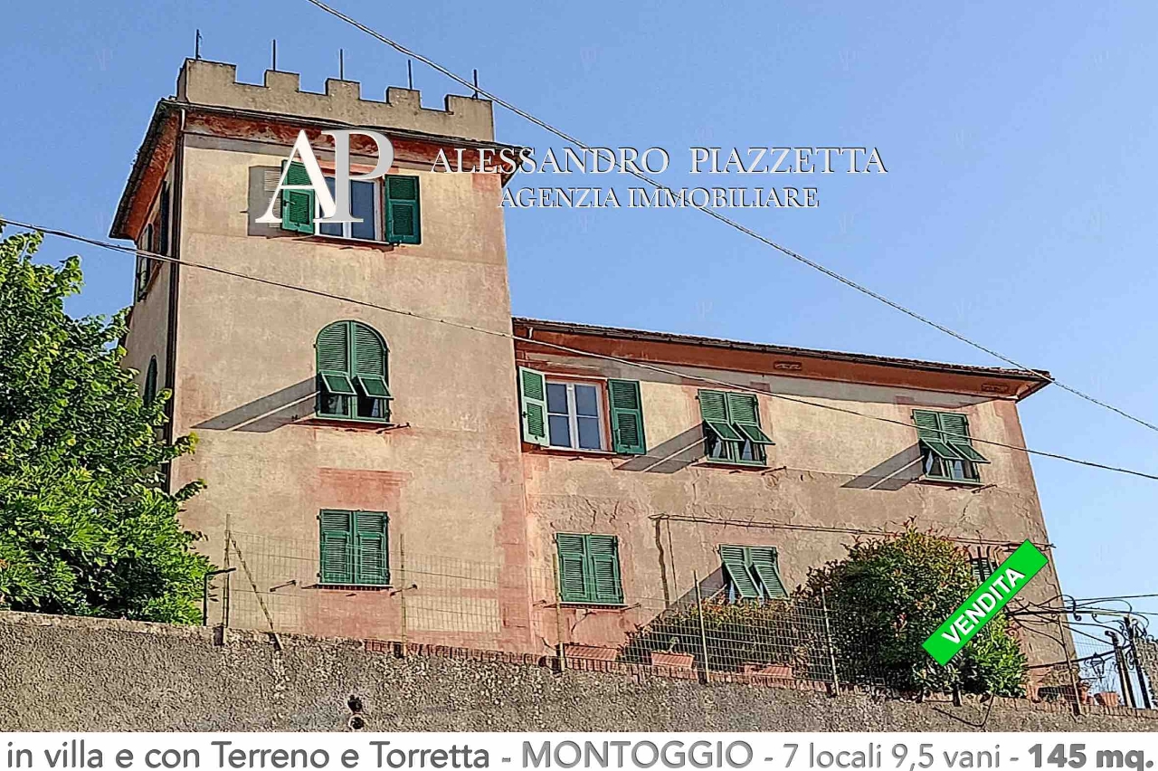 Porzione di casa in vendita a Montoggio