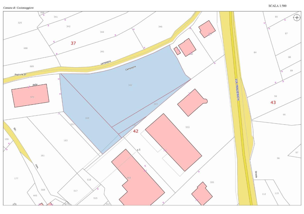 Terreno edificabile in vendita a Cesiomaggiore