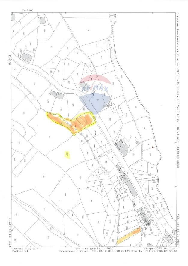 Terreno agricolo in vendita a Acri