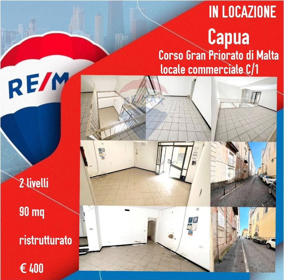 Negozio in affitto a Capua
