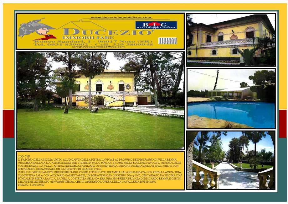 Agriturismo in vendita a Francofonte