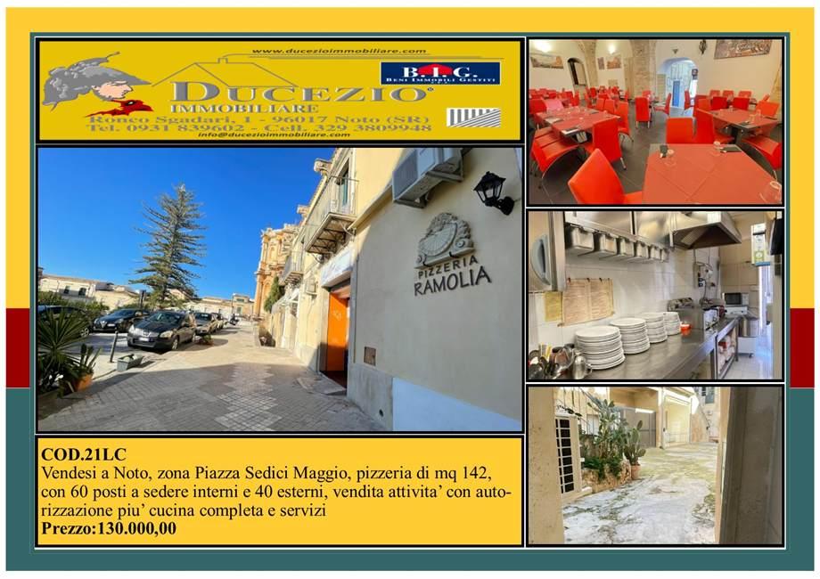 Pizzeria in vendita a Noto