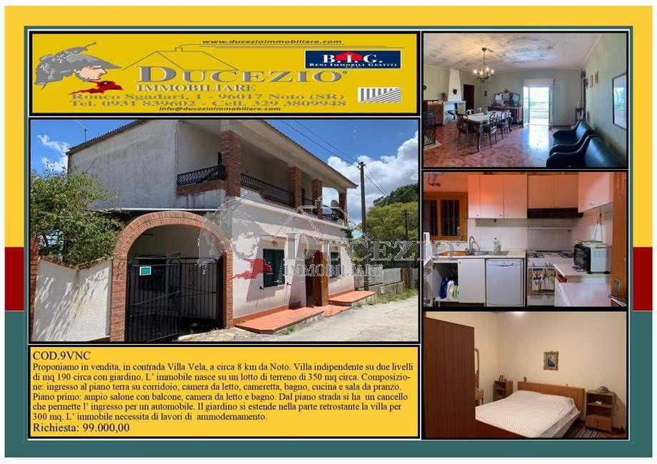 Villa in vendita a Noto