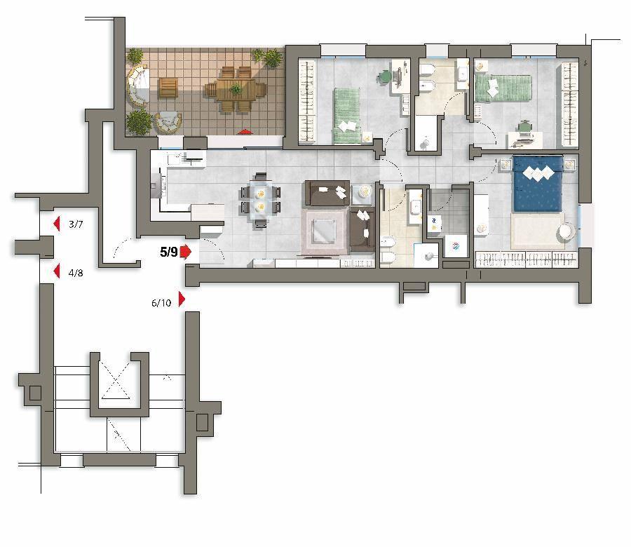 Appartamento in vendita a Sala Bolognese