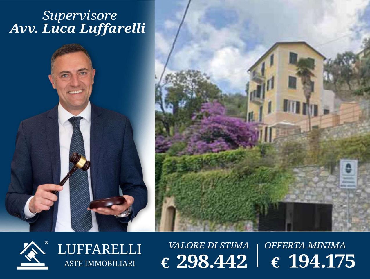 Appartamento in vendita a Camogli