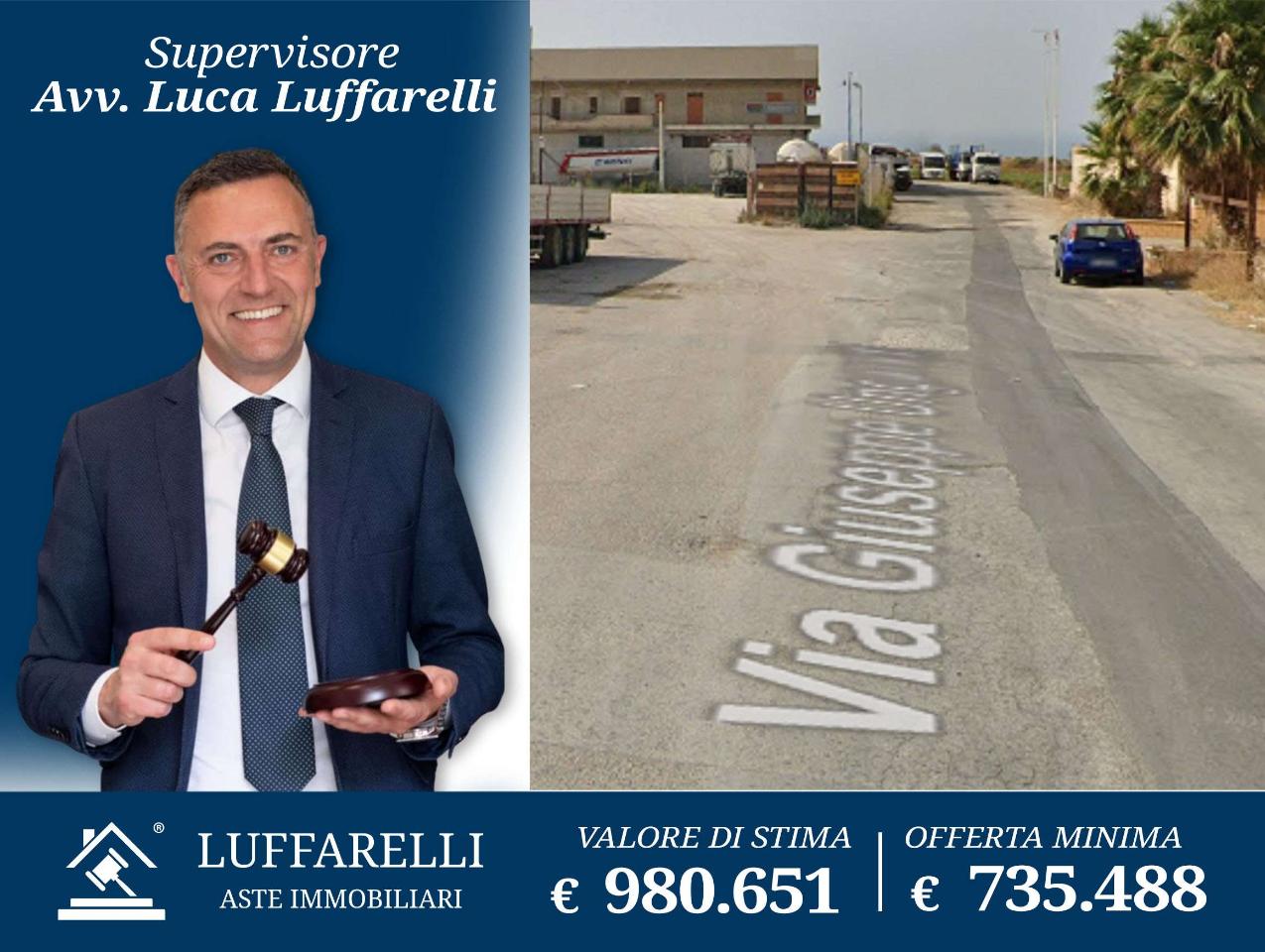 Capannone in vendita a Porto Empedocle