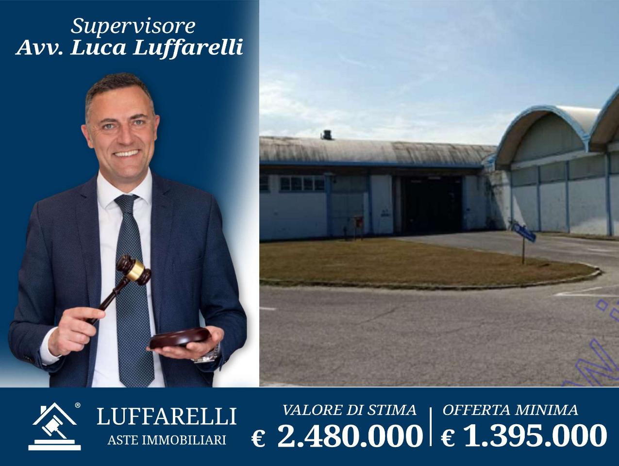 Capannone in vendita a Campoformido