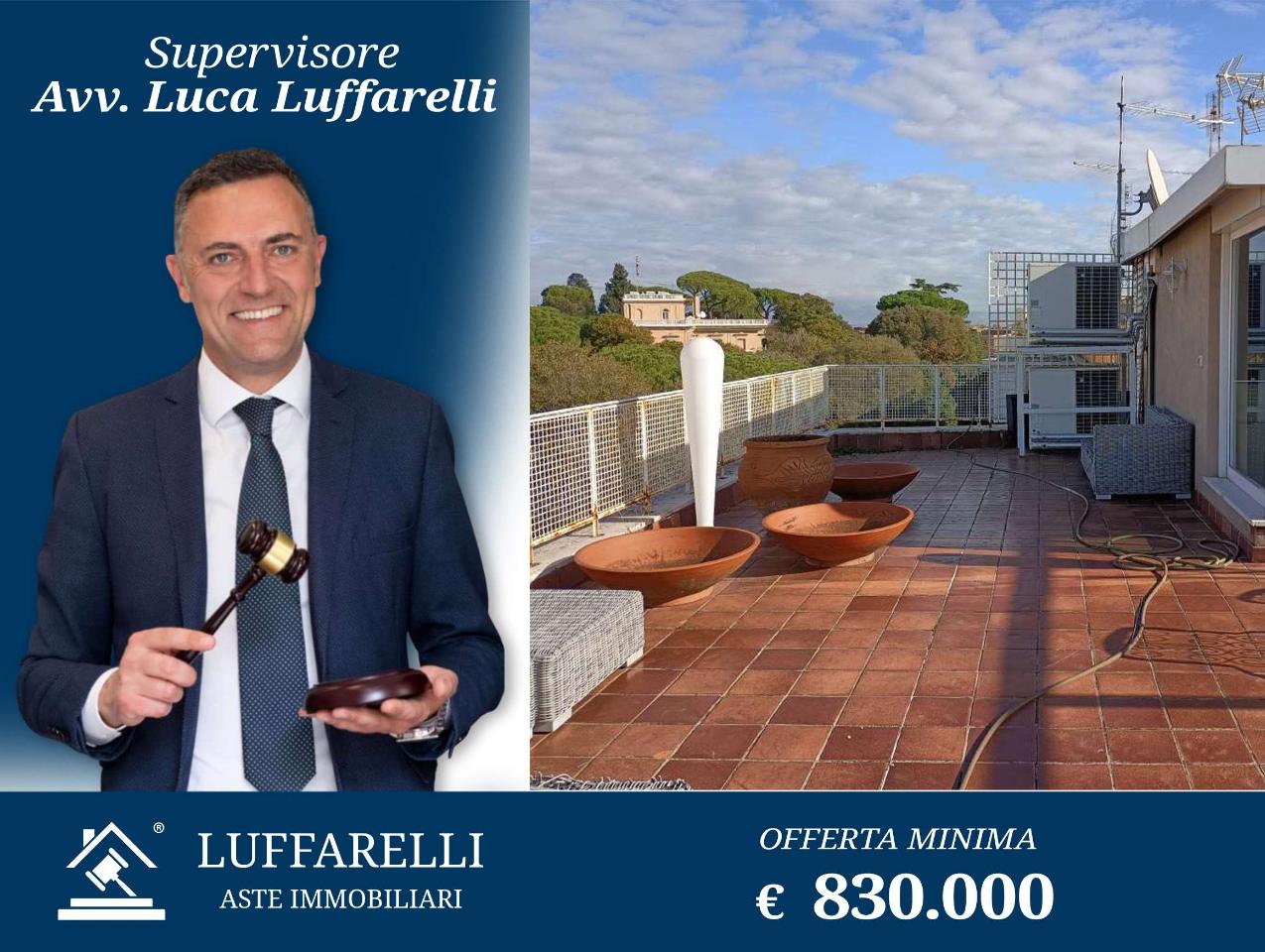 Attico in vendita a Roma