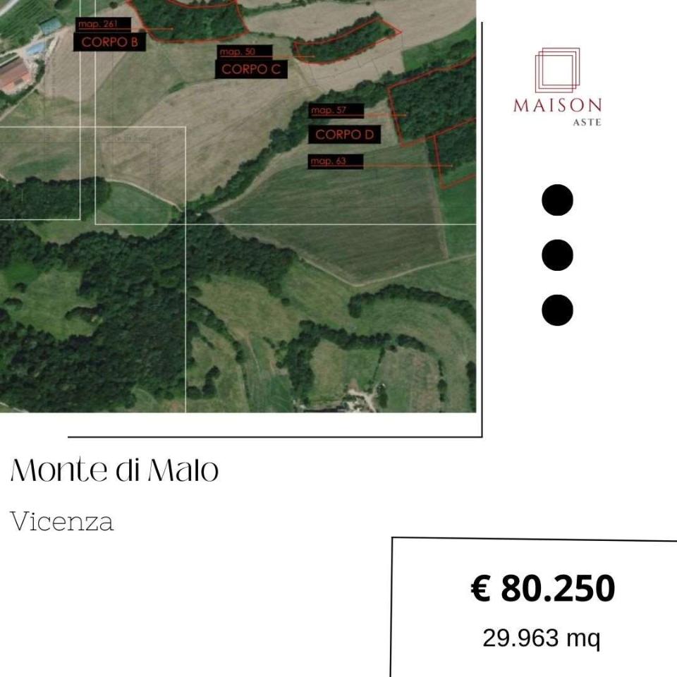 Terreno agricolo in vendita a Monte Di Malo