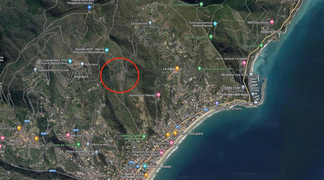 Terreno edificabile in vendita a Alassio