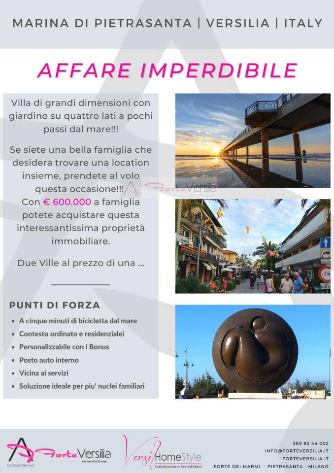 Villa in vendita a Pietrasanta