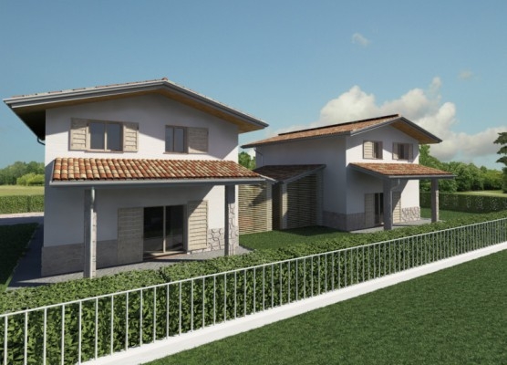 Villa bifamiliare in vendita a Alzano Lombardo