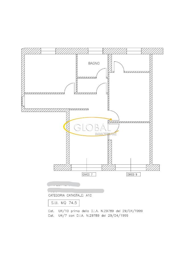 Ufficio in affitto a Ancona