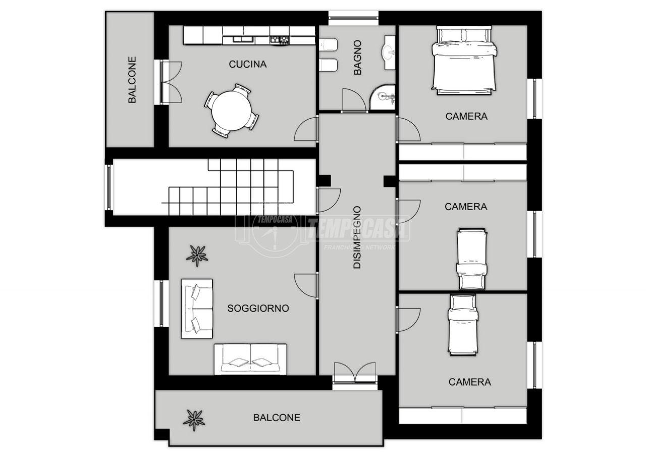 Appartamento in vendita a Cornate D'Adda
