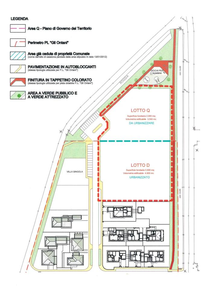 Terreno edificabile residenziale in vendita a Sant'Alessio Con Vialone