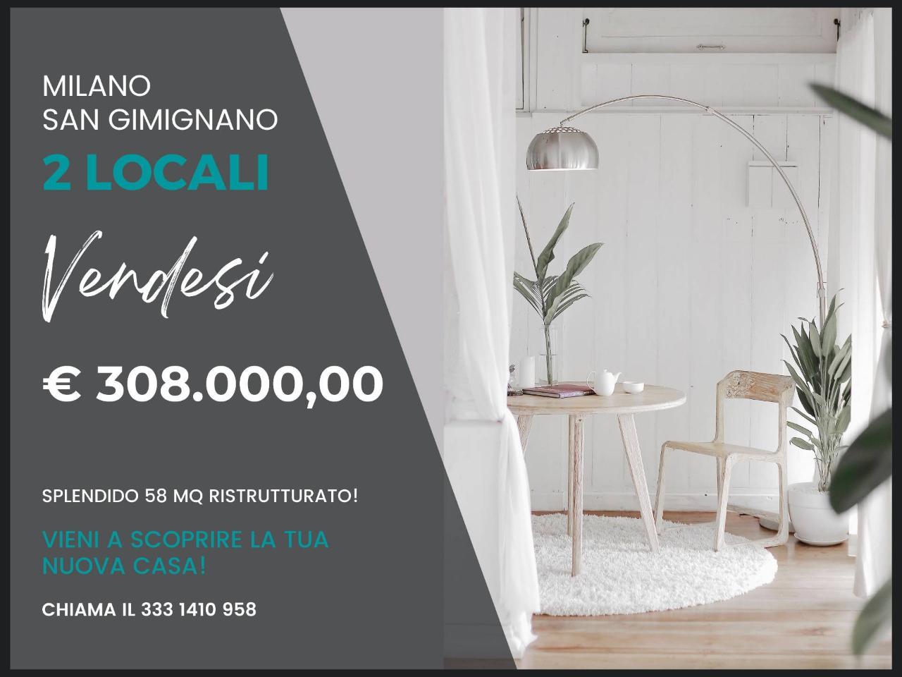 Appartamento in vendita a Milano