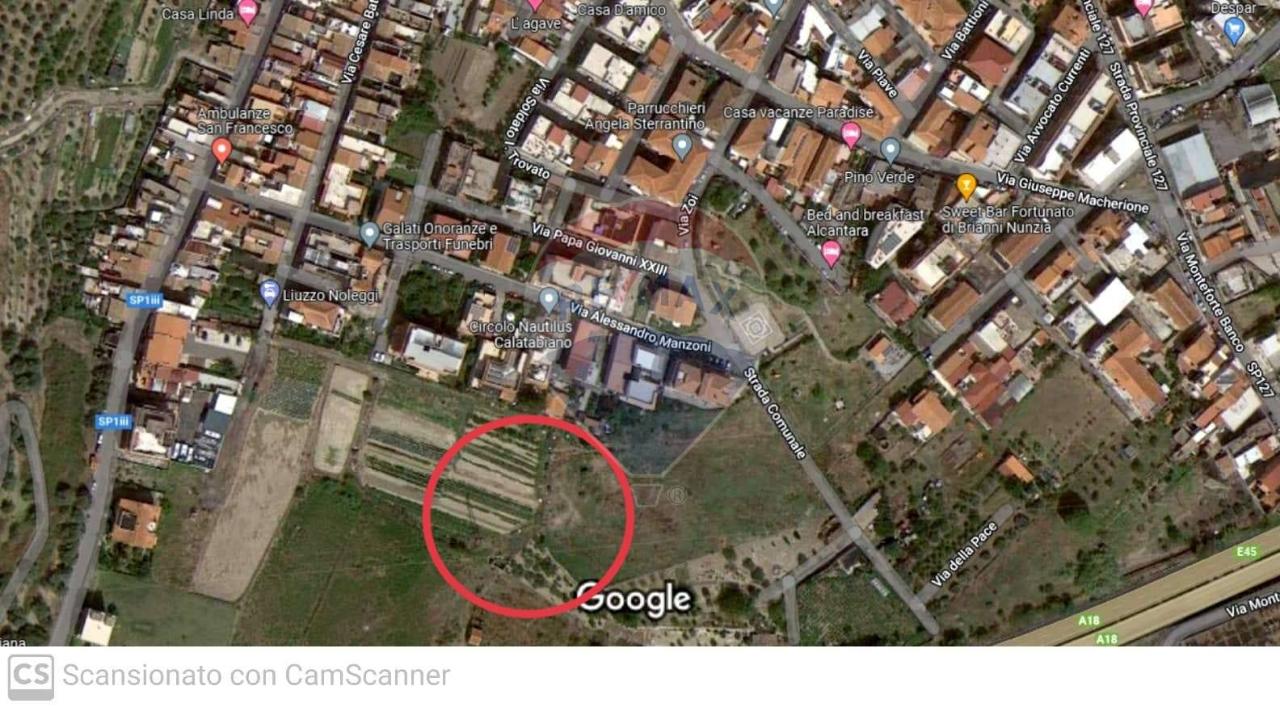 Terreno agricolo in vendita a Calatabiano