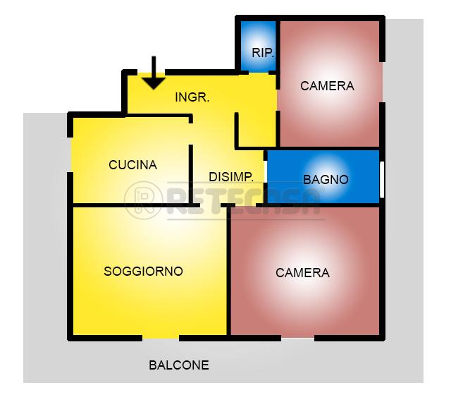 Appartamento in vendita a Ladispoli