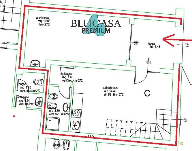 Appartamento in vendita a Meldola