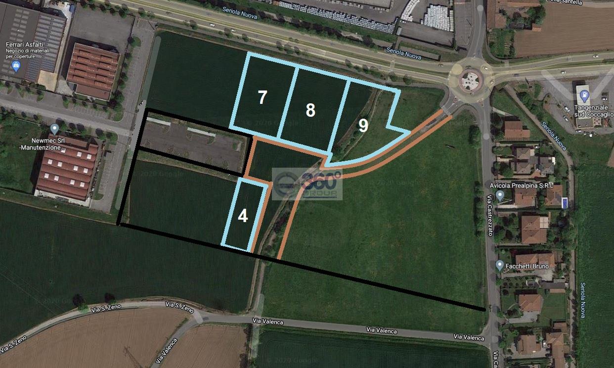Terreno edificabile industriale in vendita a Coccaglio