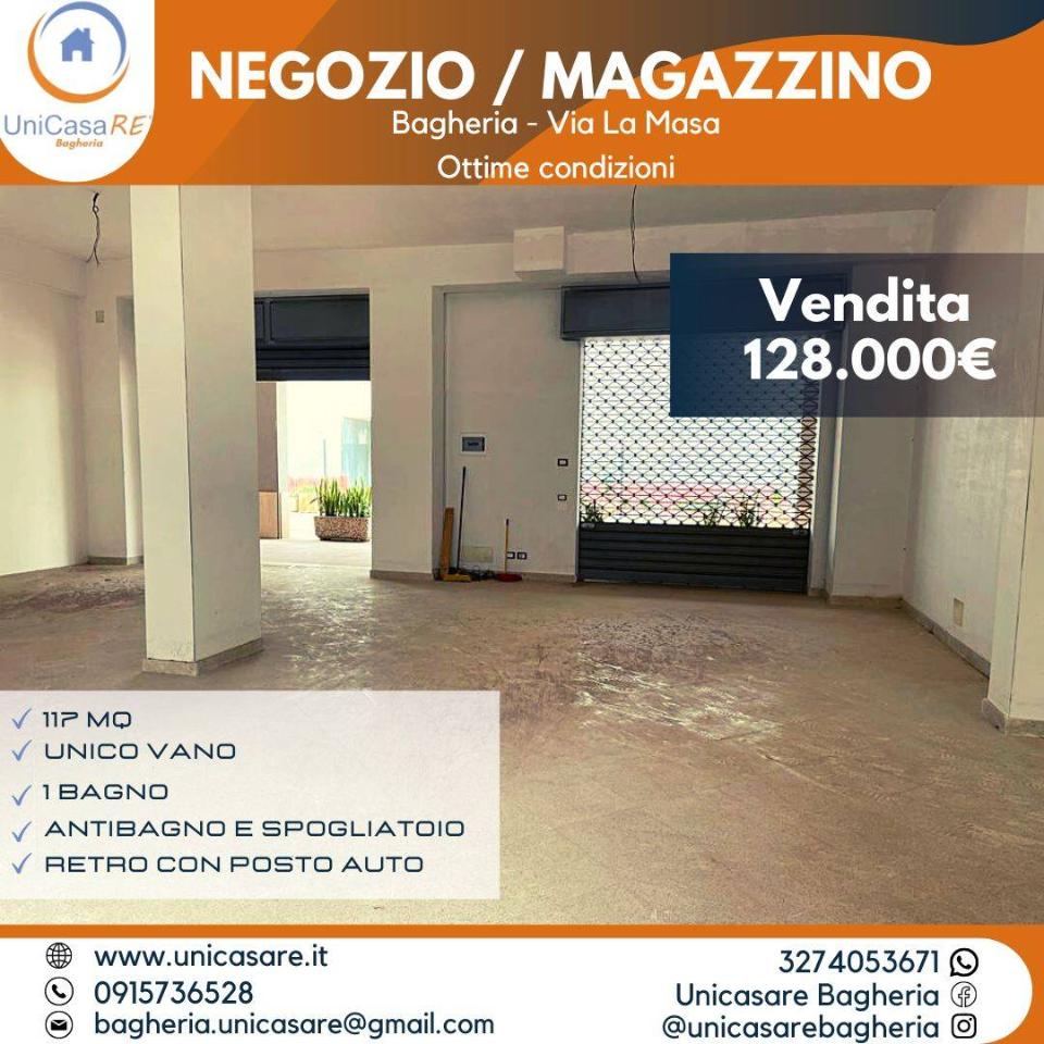 Negozio in vendita a Bagheria