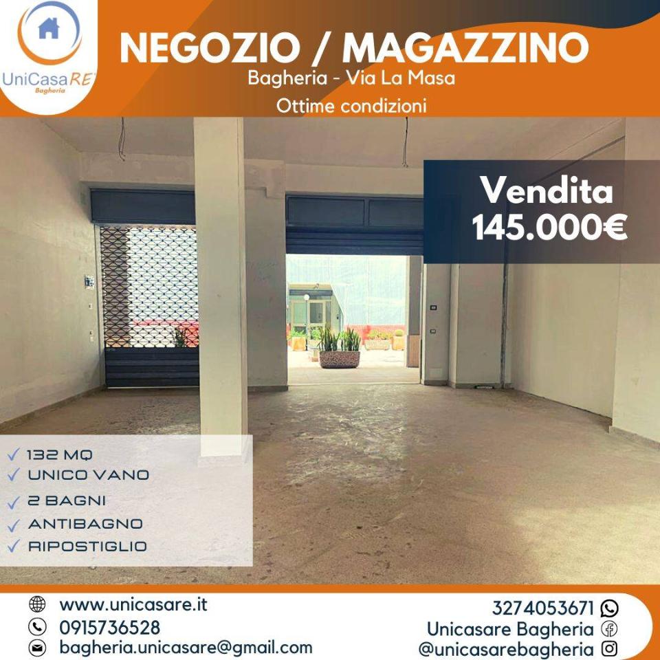 Negozio in vendita a Bagheria