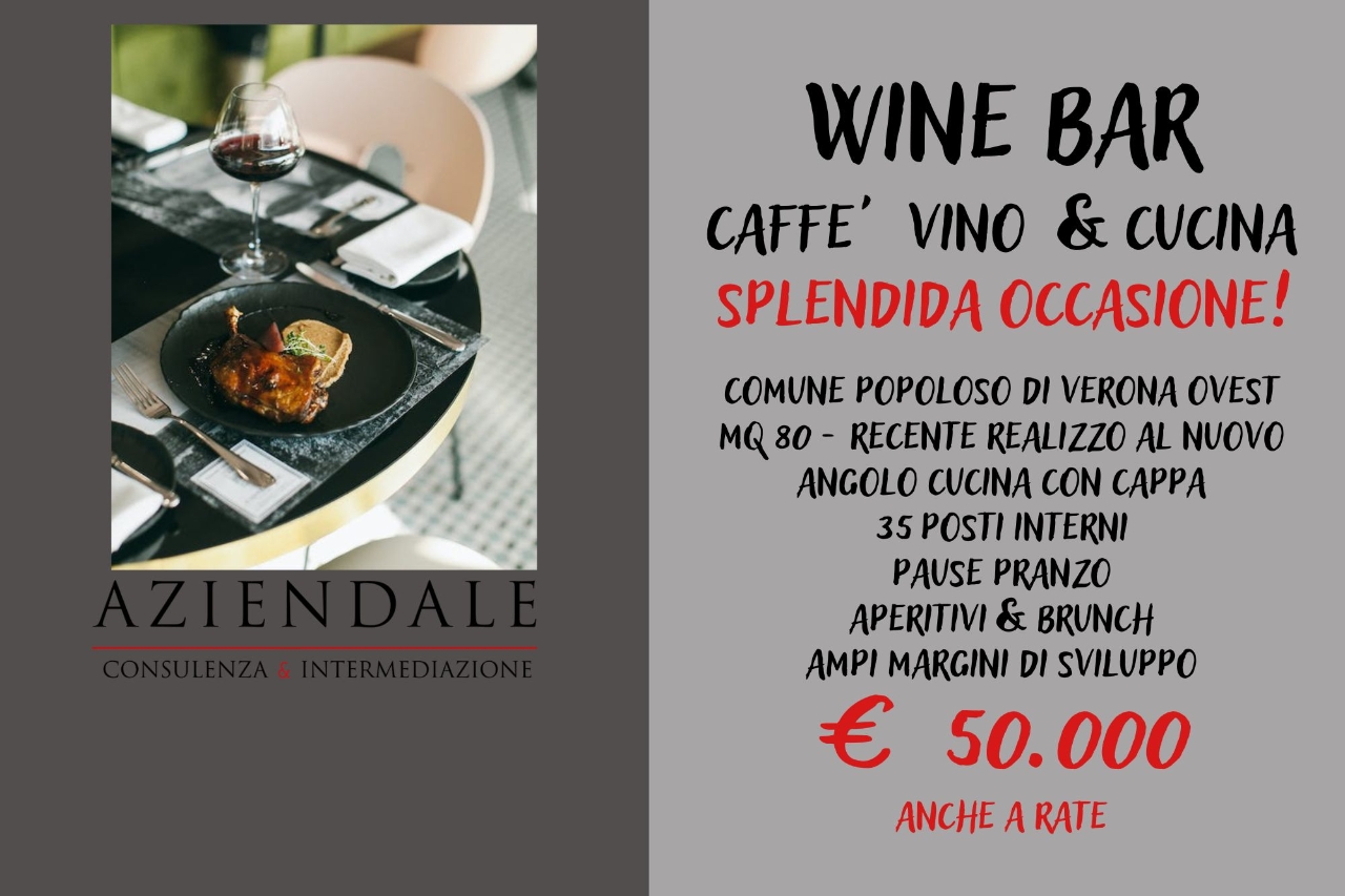 Wine bar in vendita a Bussolengo