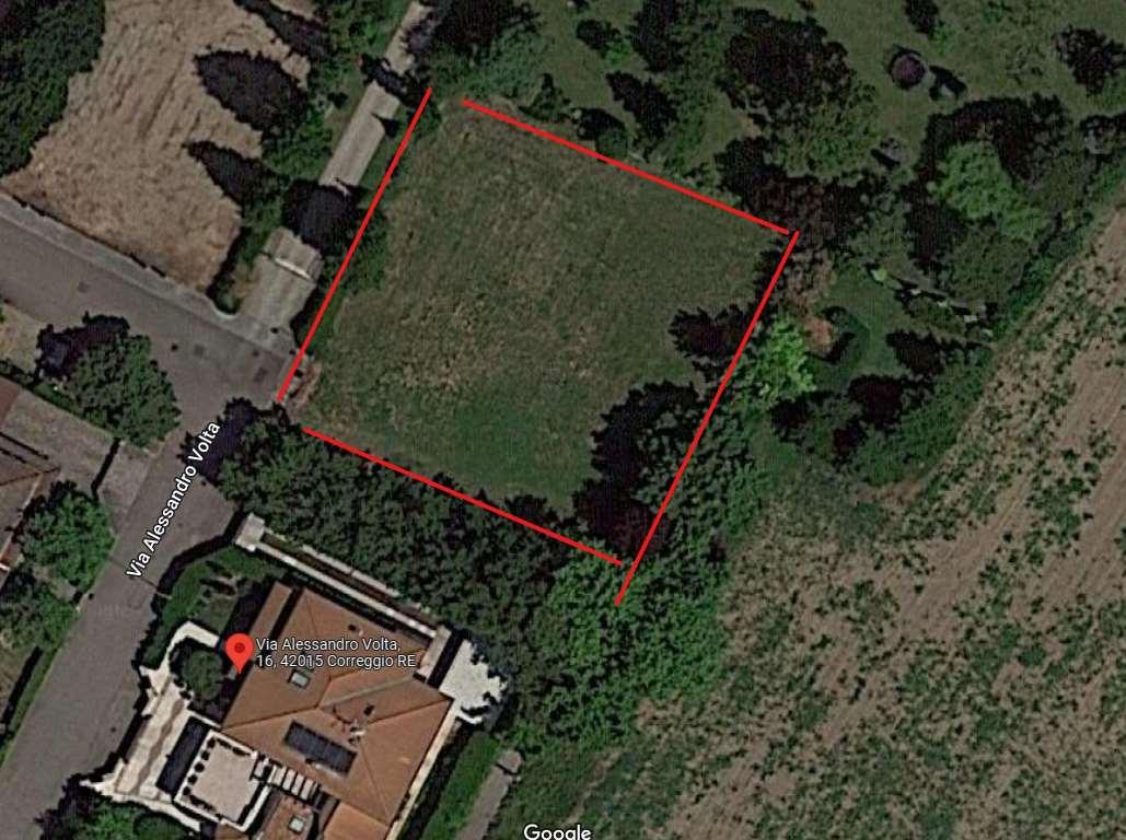Terreno edificabile in vendita a Correggio