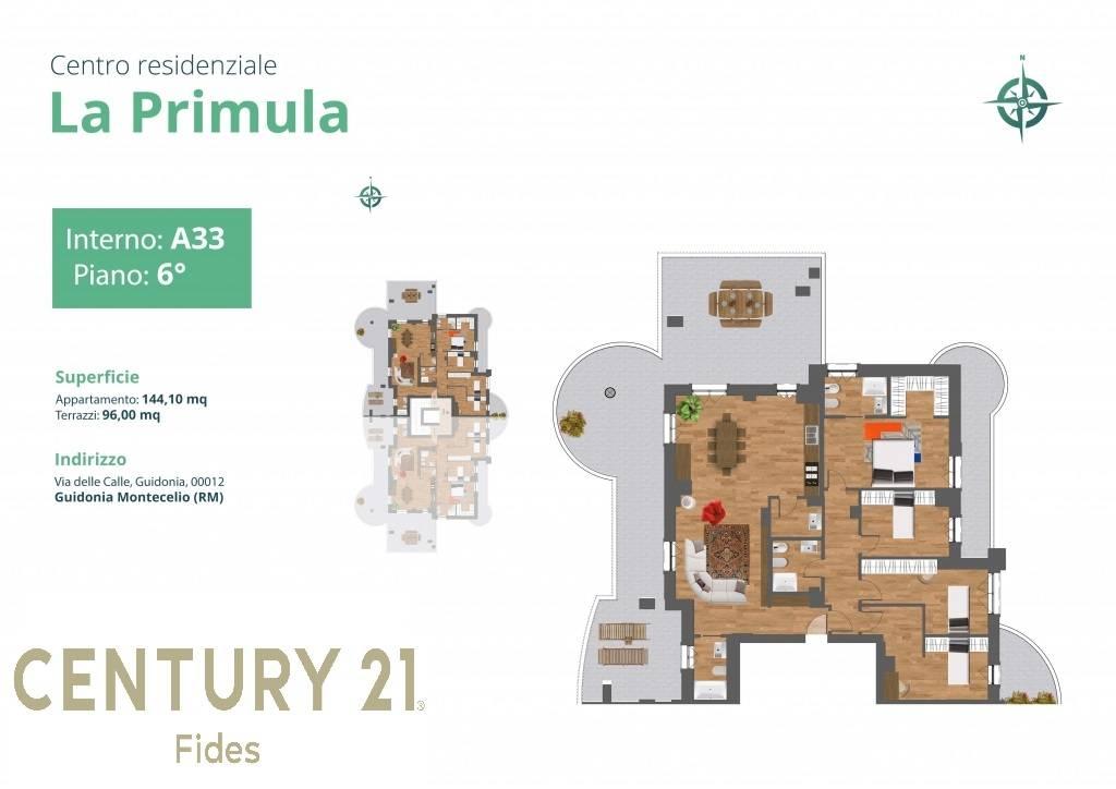 Appartamento in vendita a Guidonia Montecelio